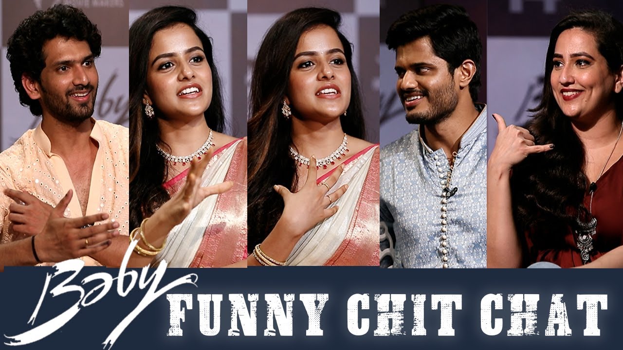Funny Chit Chat BABY Movie TEAM | Vaishnavi Chaitanya | Anand ...