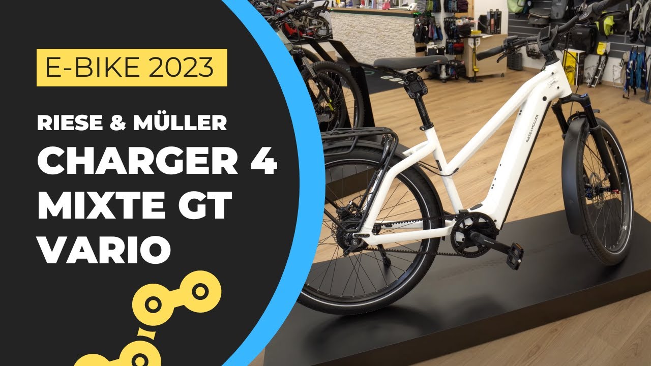 E-Bike Neuheiten 2023: Riese und Müller Charger 4 Mixte GT Vario Review ...