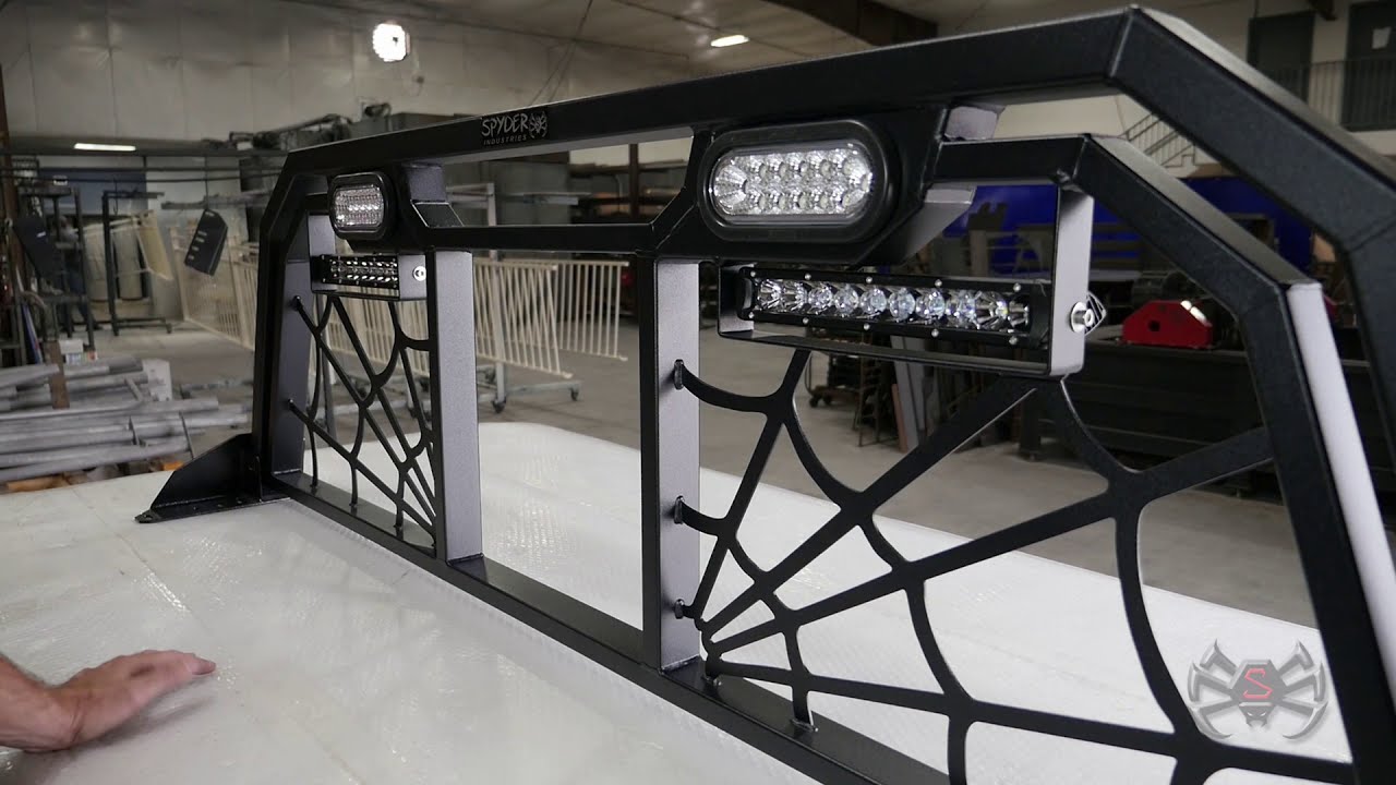 Basic Web Rack with Lights - YouTube