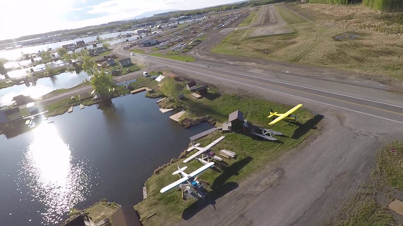 Landing Lake Hood (PALH), Anchorage, Alaska - YouTube