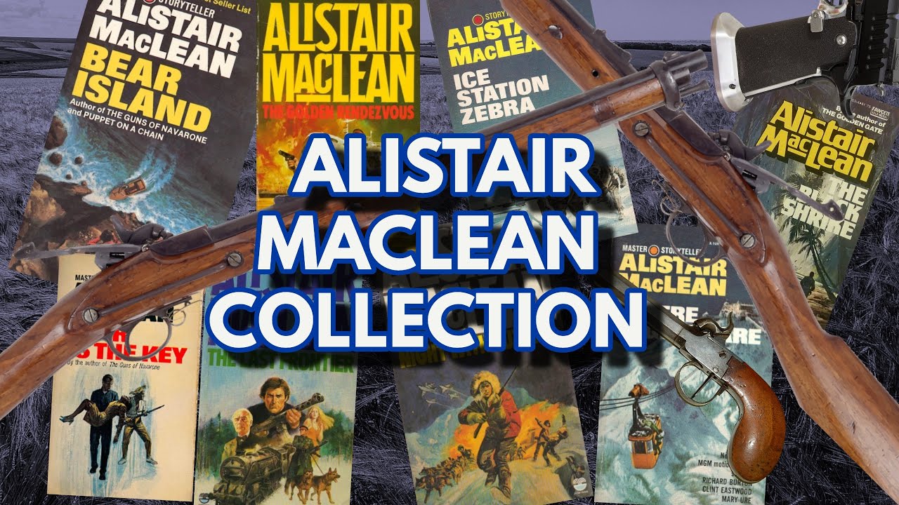 Eric's Alistair MacLean Book Collection - YouTube
