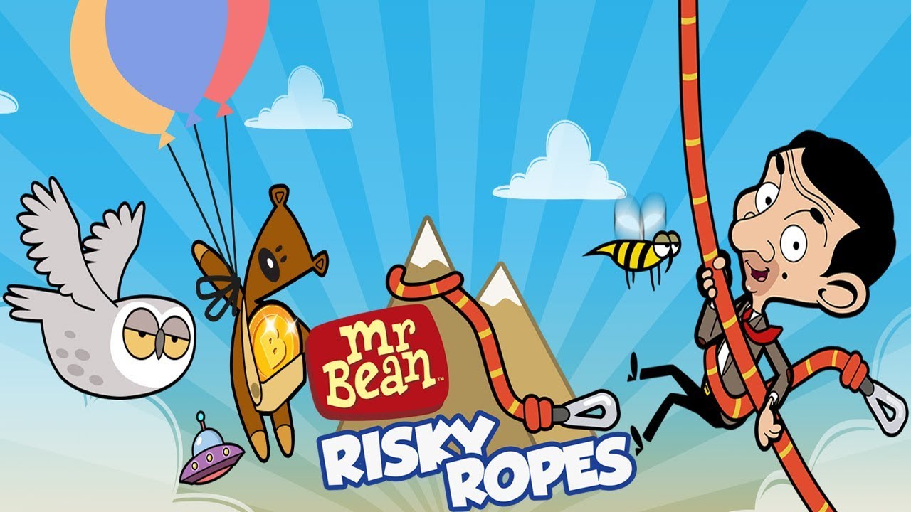 Mr Bean Risky Ropes gameplay - YouTube