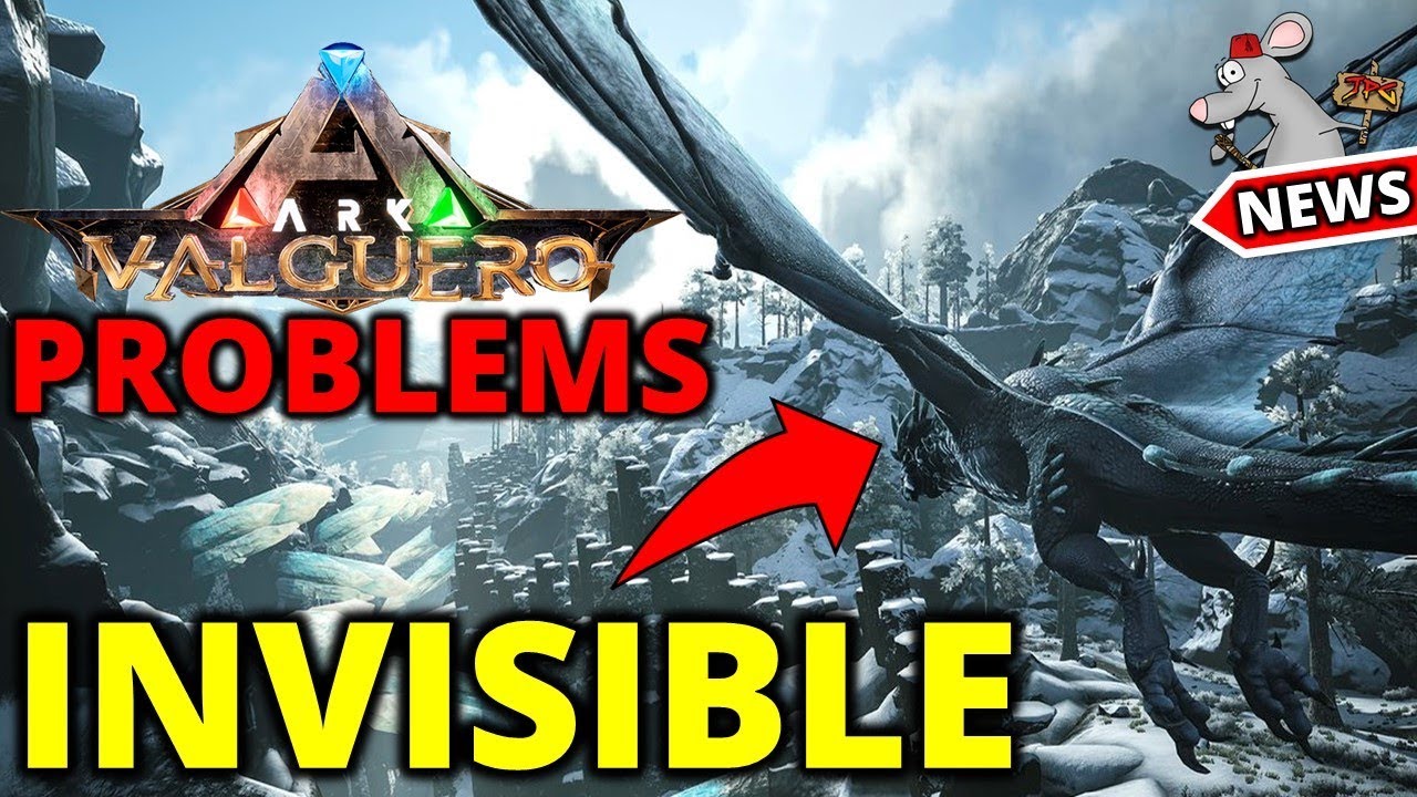 ARK VALGUERO PROBLEMS! Invisible Creatures! Not Enough Servers! Wiped ...