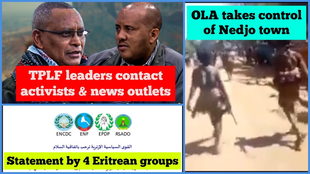 TPLF leaders contact activists & news outlets | OLA takes control of ...