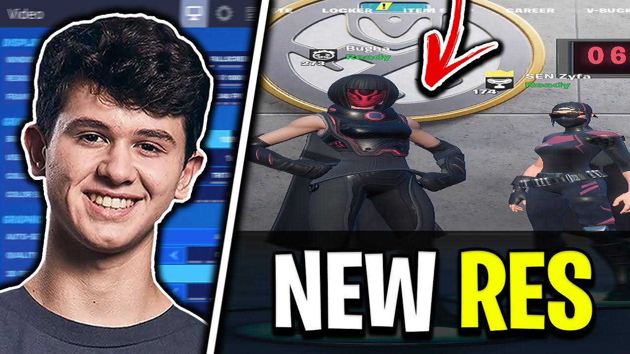 Why Bugha Uses This NEW STRETCHED RESOLUTION! - YouTube