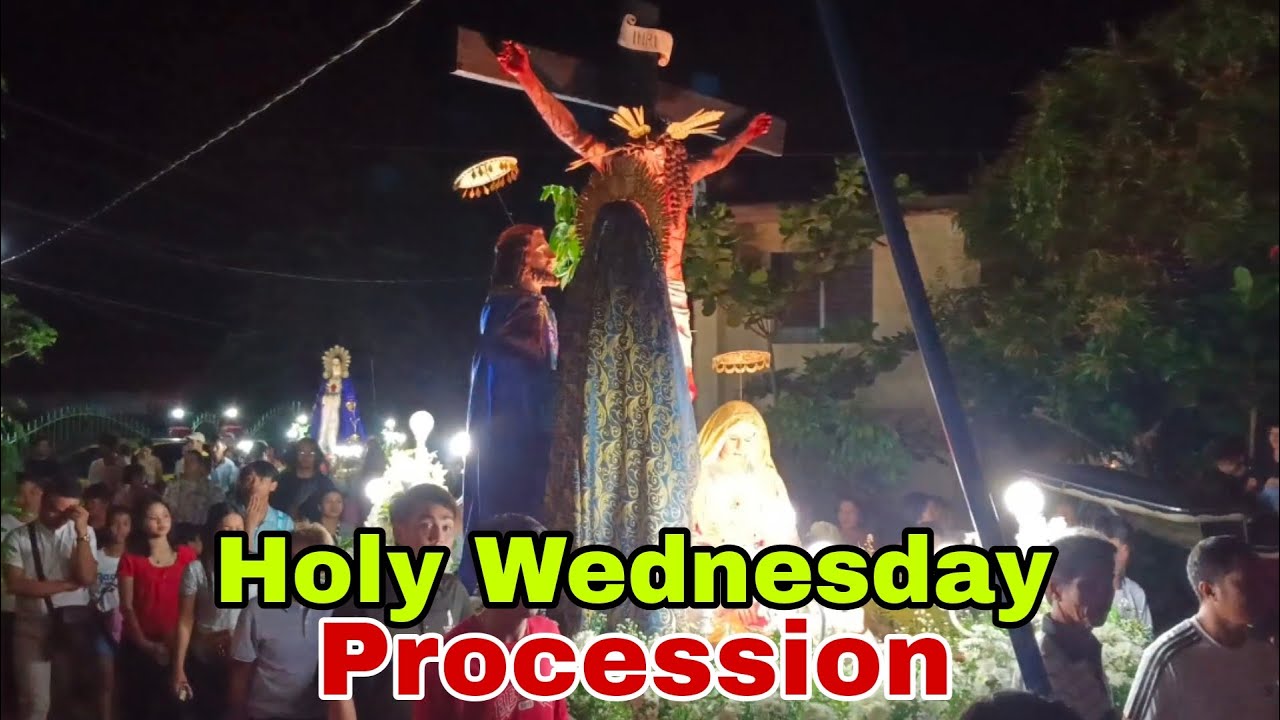 Holy Wednesday Procession - YouTube