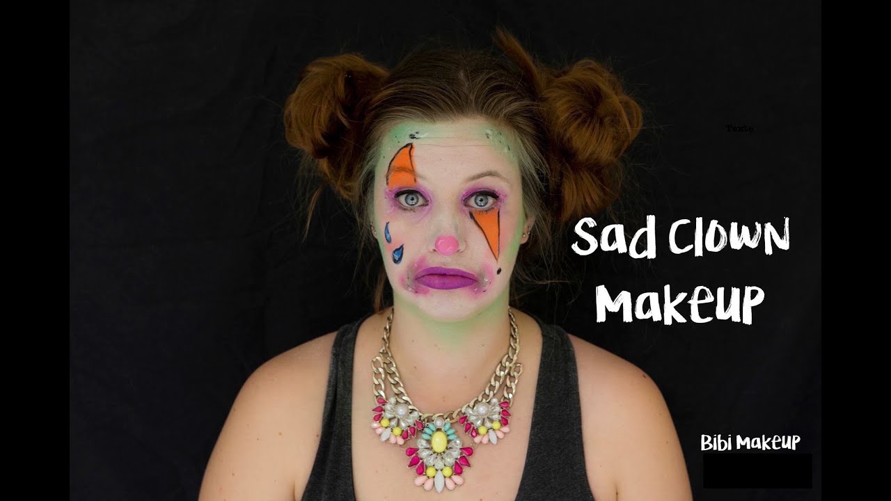Sad Clown Makeup Youtube