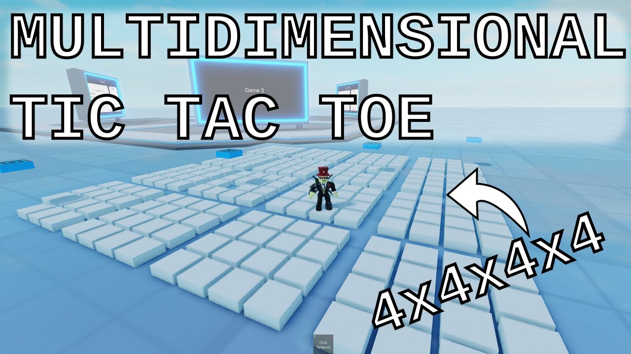 I Made Multidimensional Tic Tac Toe in Roblox - YouTube