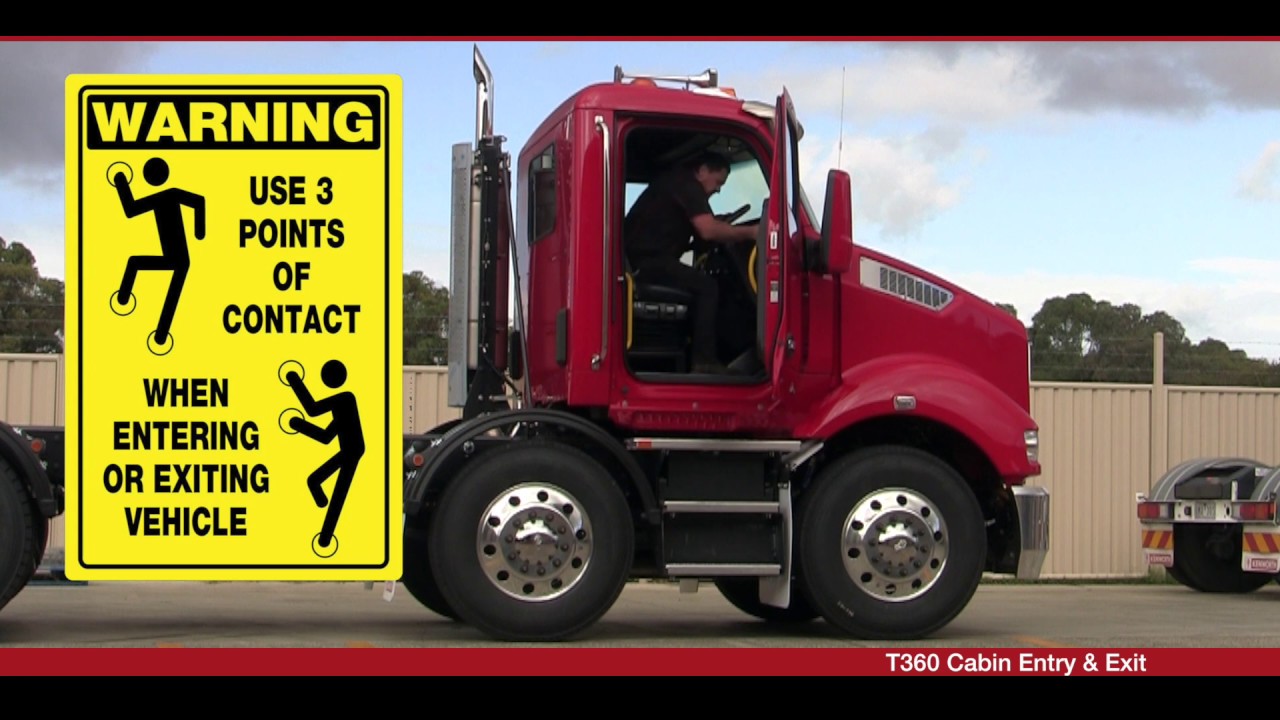 Kenworth T360 Cabin Entry - YouTube