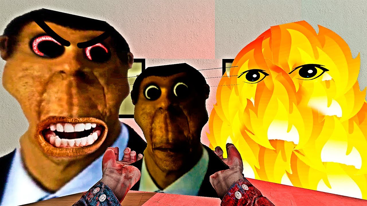 Saving baby Obunga from Angry obunga and Fire Munci! - YouTube