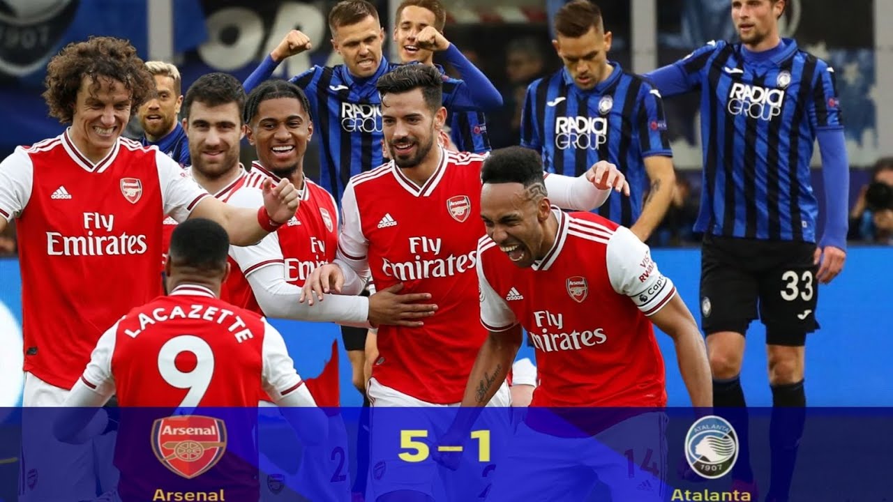 Arsenal vs Atalanta 5-1 - YouTube