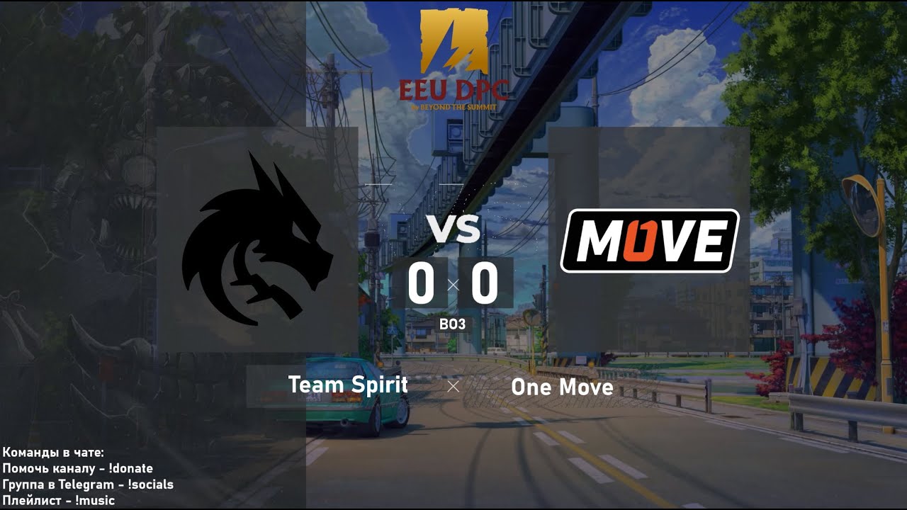Team Spirit Vs One Move Dpc Eeu 2021 2022 Tour 3 Division I Bo3