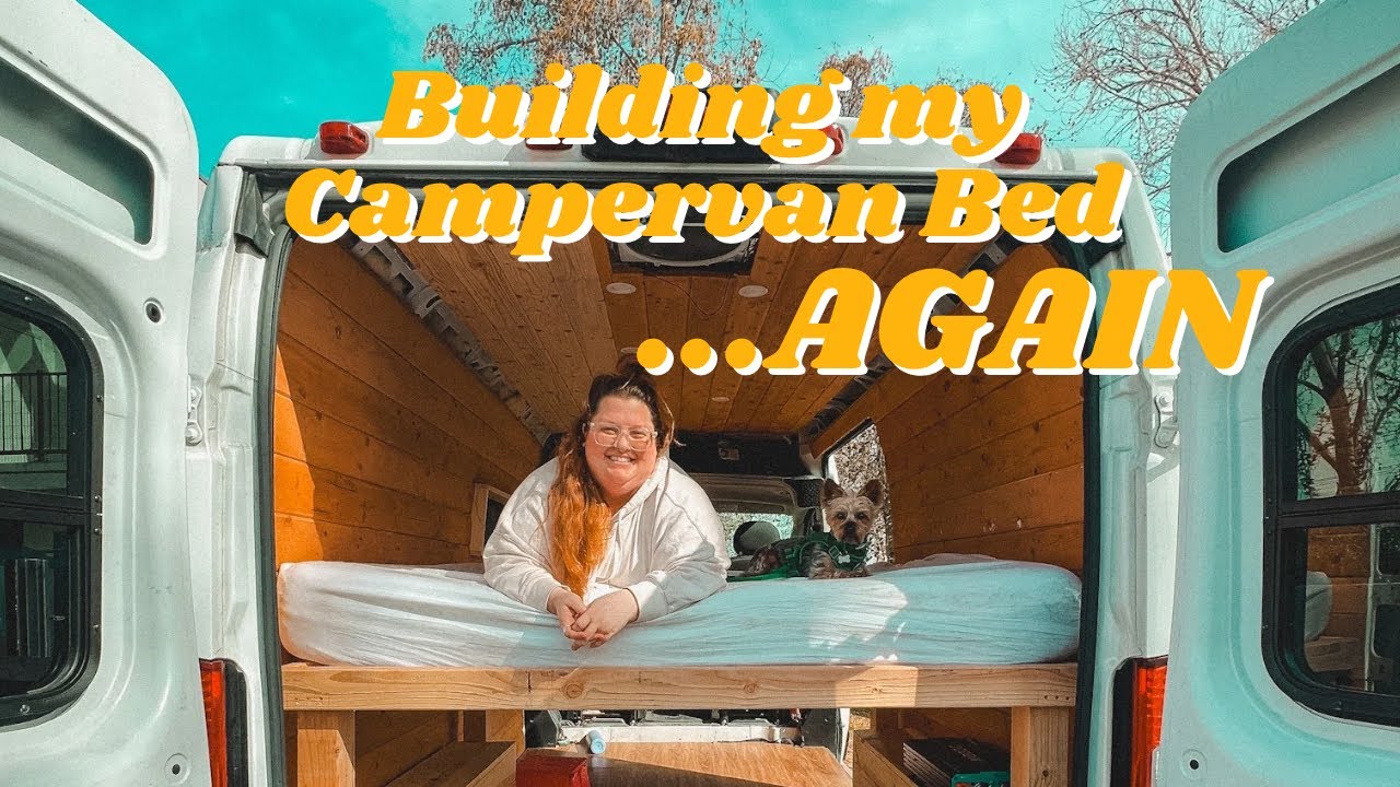 Building My Camper Van...AGAIN! 🚐 | Vanlife DIY #plussizevanlife - YouTube