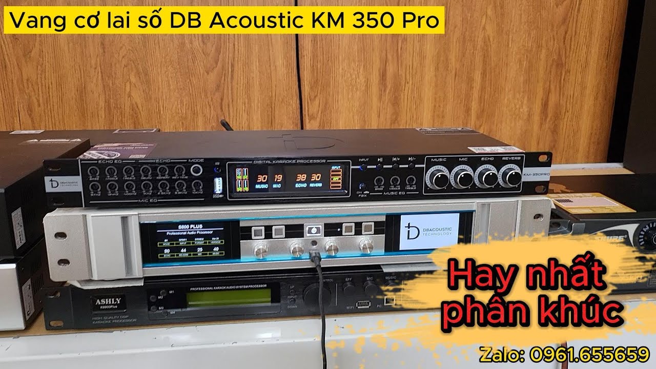 Vang cơ lai số DB Acoustic KM 350 Pro| Hay nhất phân khúc giá 2.950 ...