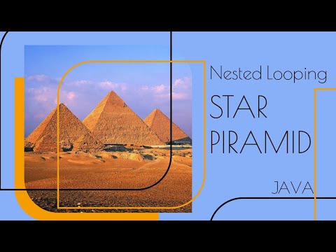 Piramida Bintang || Nested Loops Java - YouTube