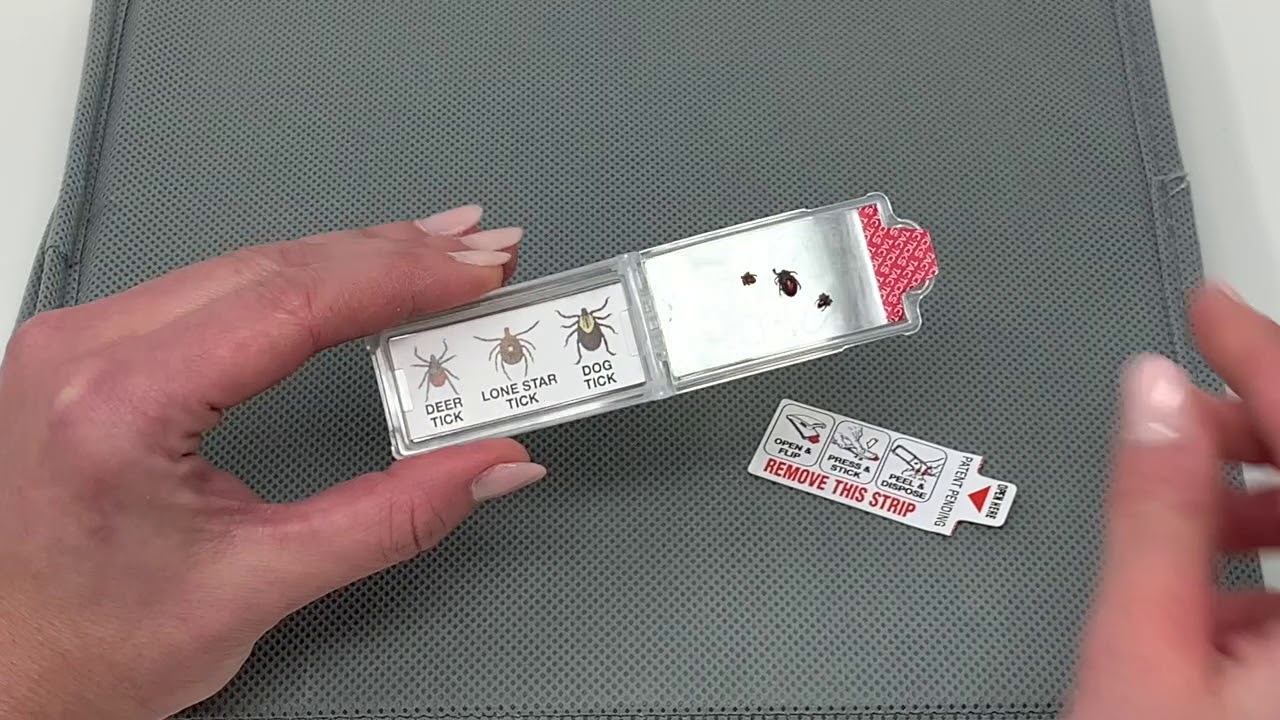 Tac-Ticks(TM) - Remove Ticks BEFORE them bite! - YouTube