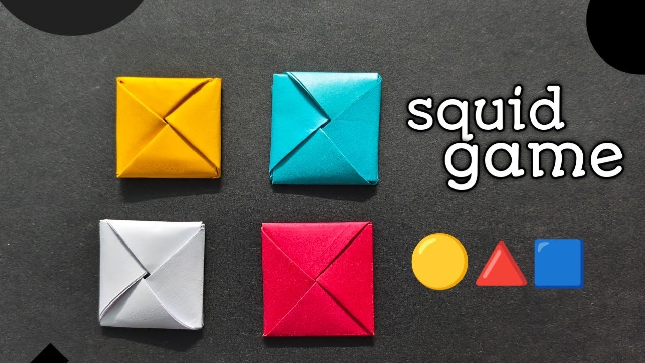 how to fold a paper ninja squid game in very easy mind blowing 🤯 game ...