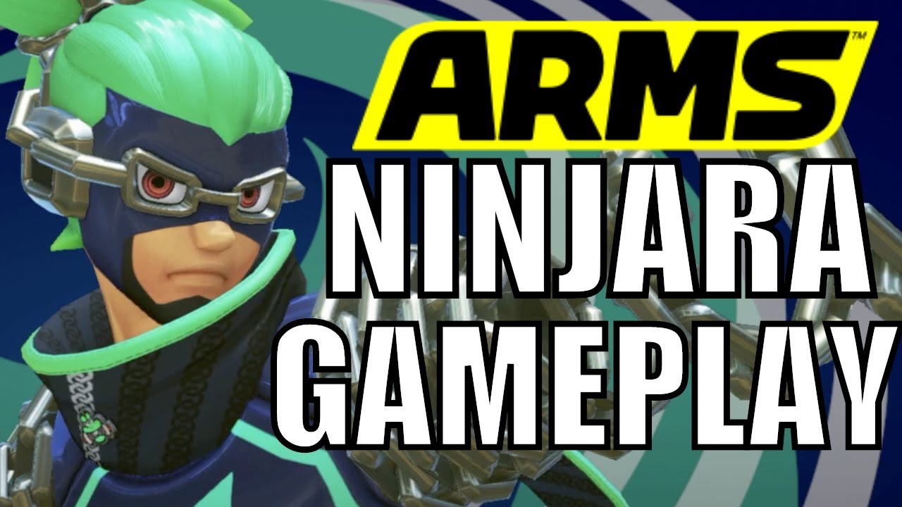 Arms (Nintendo Switch) Grand Prix: Ninjara Gameplay! | 8-Bit Eric ...