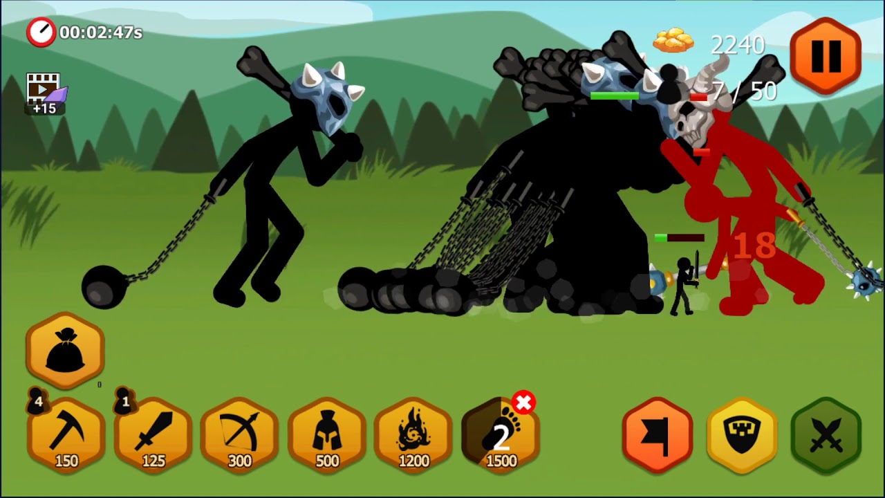 Stickman Battle 2021: Stick Fight War LVL 9999999 | New Update ...