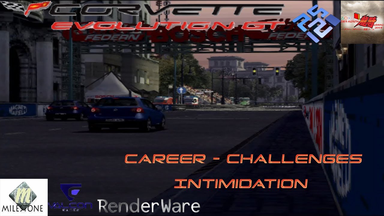 Corvette Evolution GT (PS2) - Career Mode - Challenges - Intimidation ...