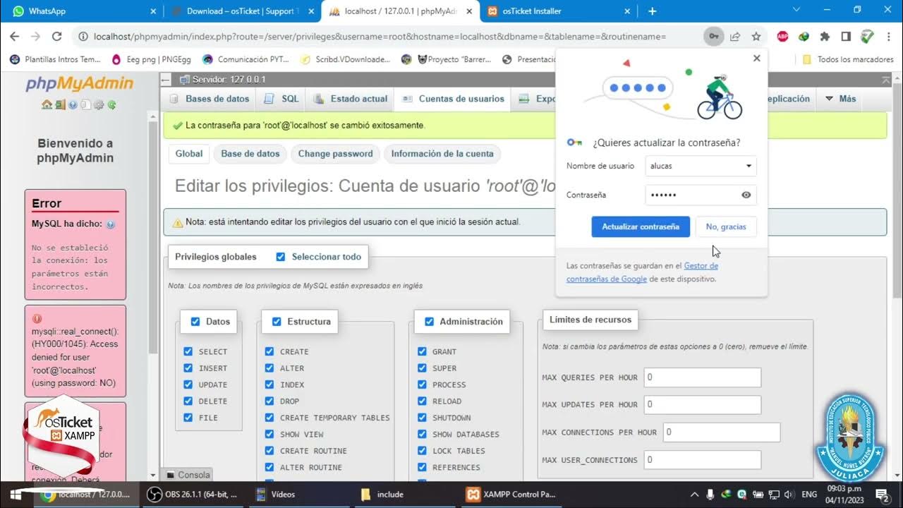 Instalación y configuración de OSTicket en servidor local XAMPP en ...