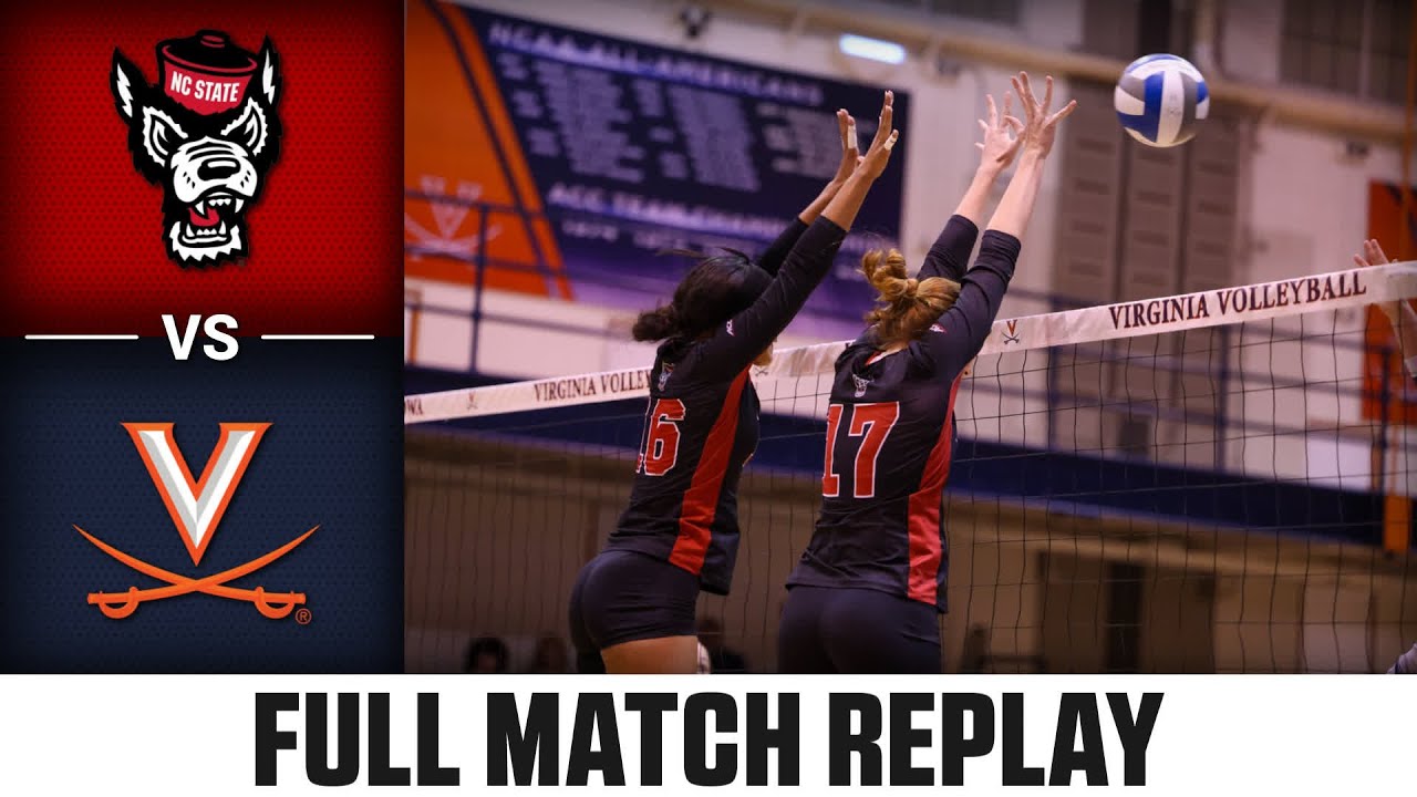 NC State vs. Virginia Full Match Replay | 2023 ACC Volleyball - YouTube