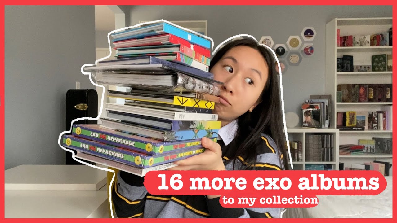 a small attempt to complete my exo collection | k-pop album unboxing ...
