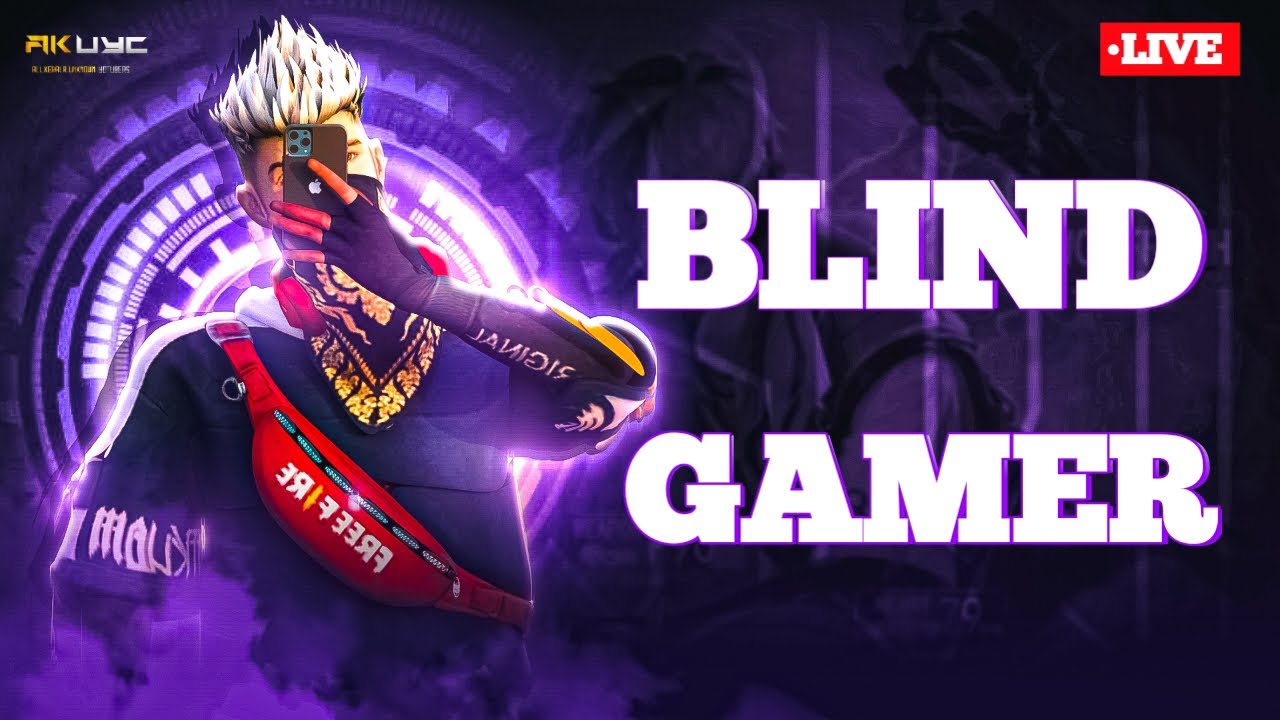 BLIND GAMER IS LIVE||CS RANK PUSHING & GUILD WARS||FF LIVE MALAYALAM ...