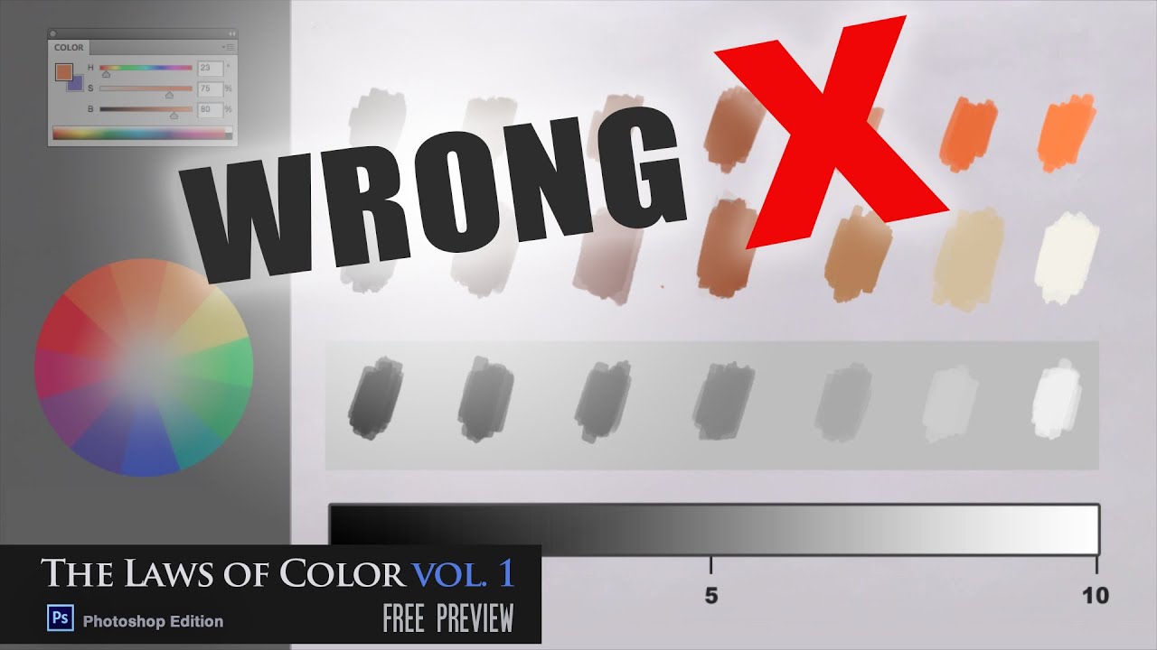 The Wrong Way to Mix Colors in Photoshop - YouTube