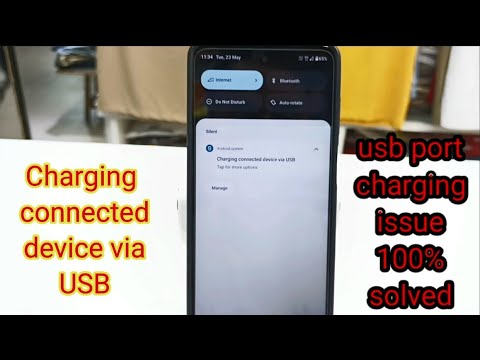 Charging connected device via USB #100% solved [hindi] - YouTube