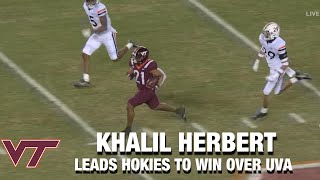 Khalil Herbert Leads Hokies To Win Over UVA by @ACC Digital Network ...