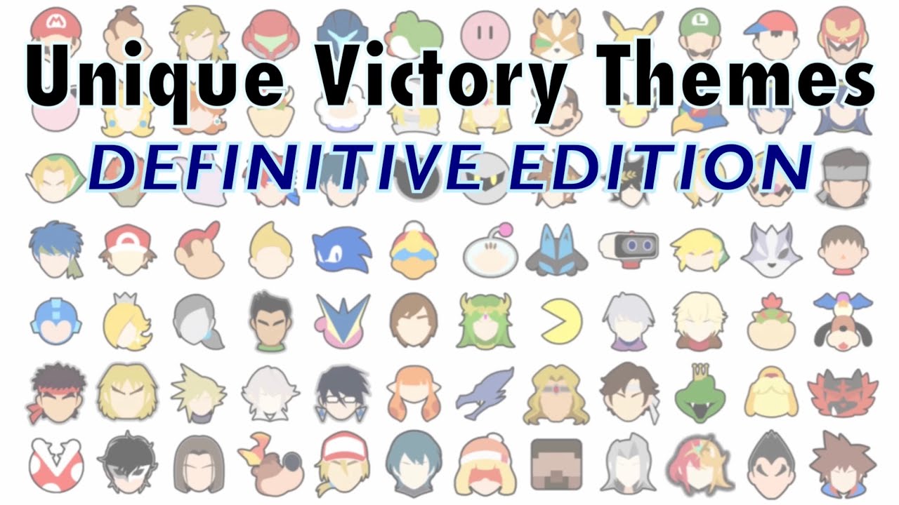 What If Each Fighter Had Their Own Victory Theme? [Definitive Edition ...