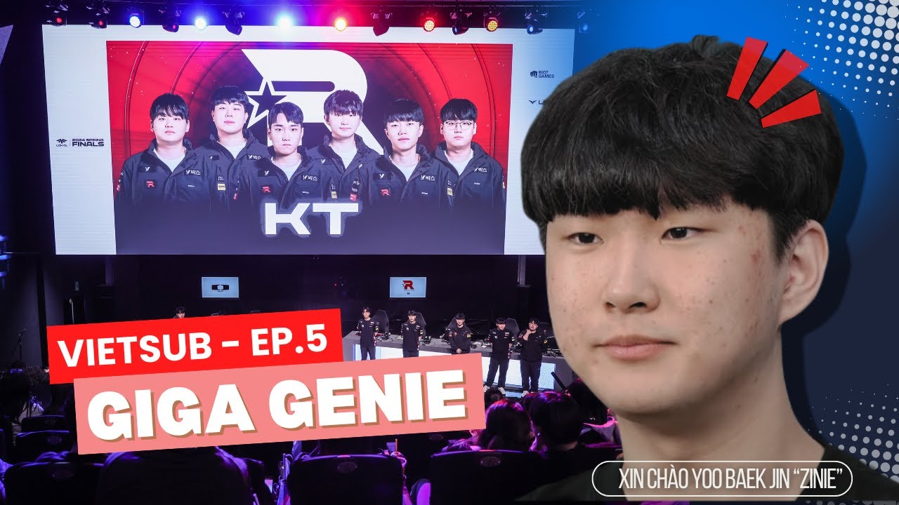 [Vietsub l EP.5] Giga Genie đã xuất hiện tại LCK CL - YouTube