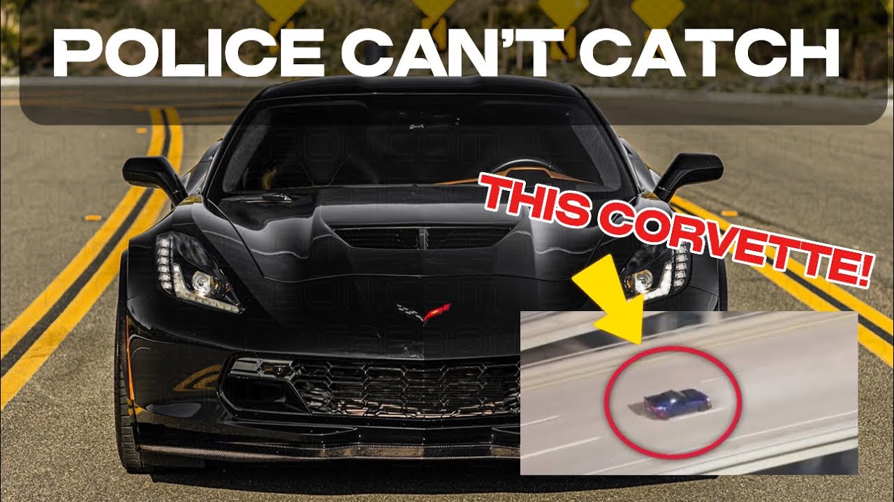 Corvette outruns police….. **EVADED 3 POLICE DEPARTMENTS!!** - YouTube
