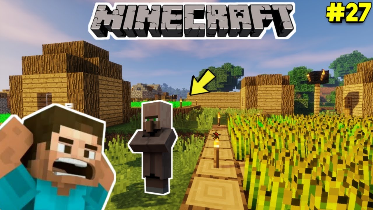 ALL VILLAGER IN MY CASTLE IN MINECRAFT #27 @TechnoGamerzOfficial ...