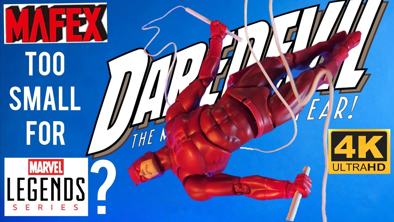 Too small for Marvel Legends? Medicom Toy MAFEX Daredevil Action Figure ...