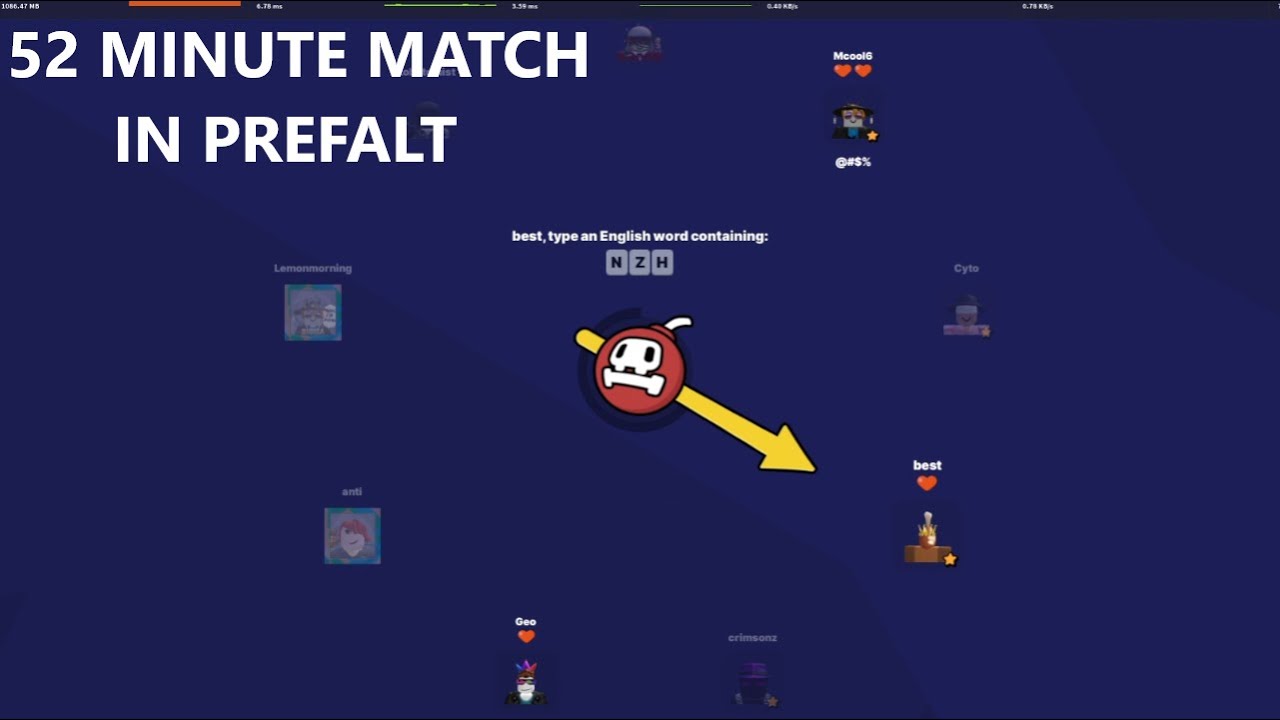 52 Minute Prefalt Match with 8 Pros (Lazy, Elliot, Cyto, Best, Geo ...