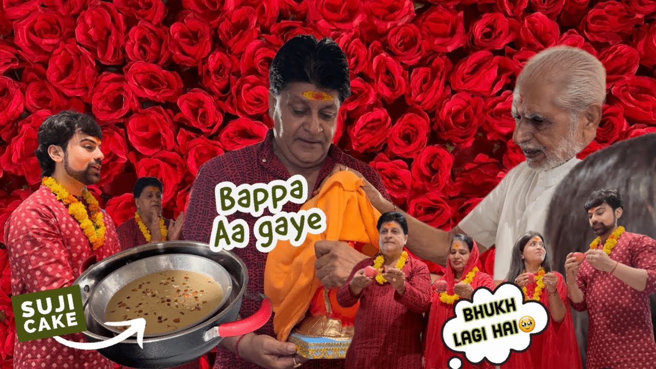 Bappa is back 😍 | I made Suji ka CAKE for Ganpati👨‍🍳| Ganpati 2024 ...