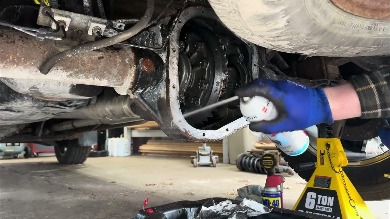 Replacing the rear axle seal Ford F-150 - YouTube