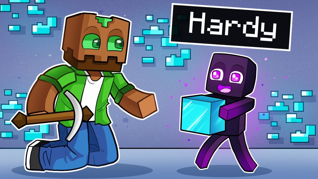 24 Horas Ayudando A Mi Amigo Siendo Un Enderman En Minecraft 😂😱 Hackeo