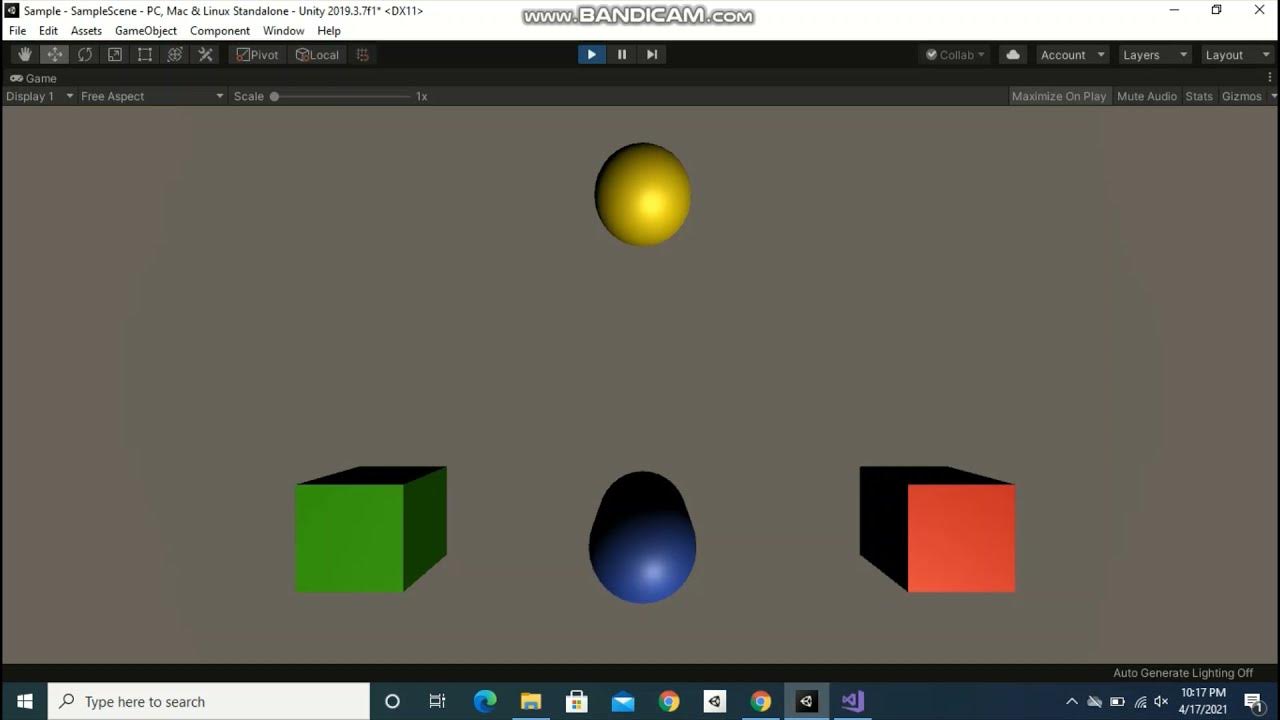 How to disable and enable game object with C# script in Unity game#unity#gamedevelopment - YouTube