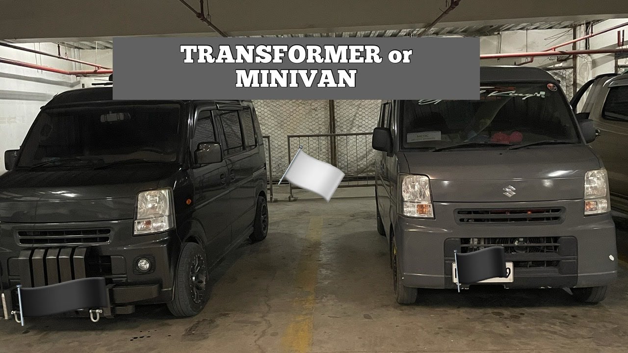 MINI VAN or TRANSFORMER VAN 4x2 MANUAL TRANSMISSION ON THE GO - YouTube