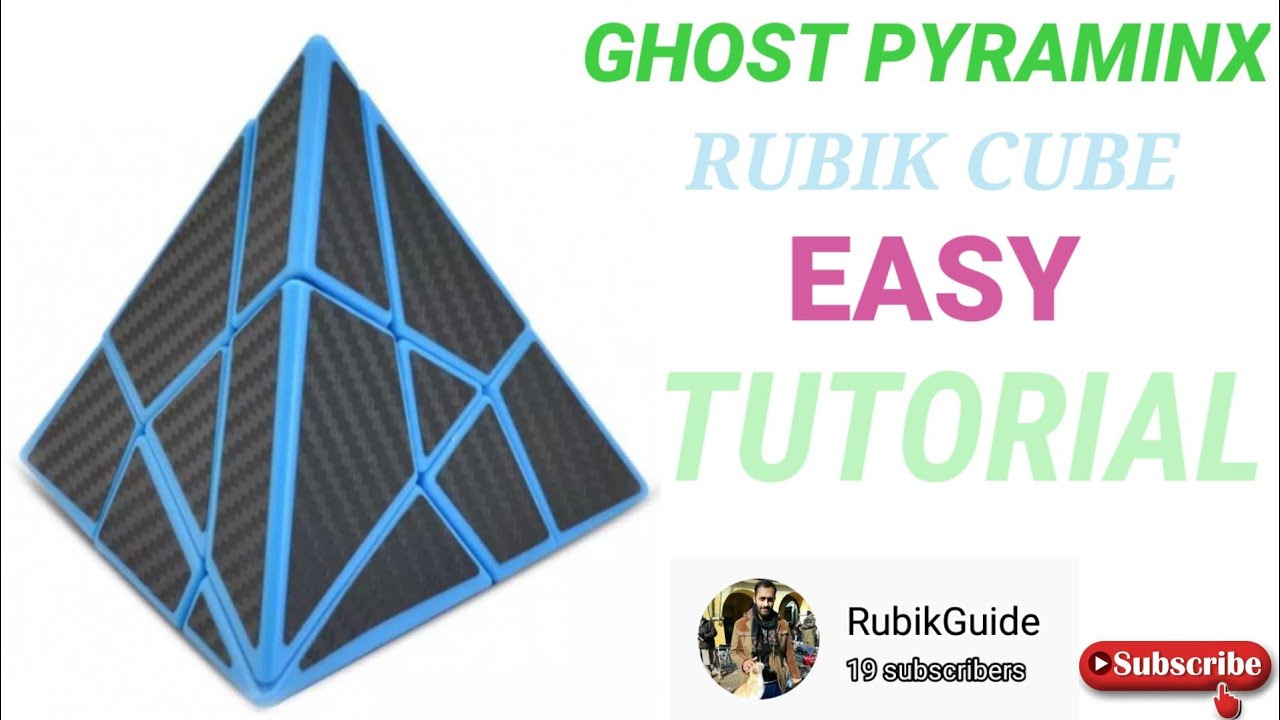 Ghost Pyraminx ( Ghost Pyramid ) Rubik Cube Tutorial - YouTube