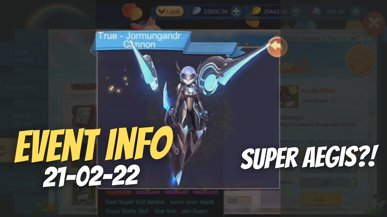 New Event Info 21 Feb 2022 (Super Aegis) - Cloud Song - YouTube