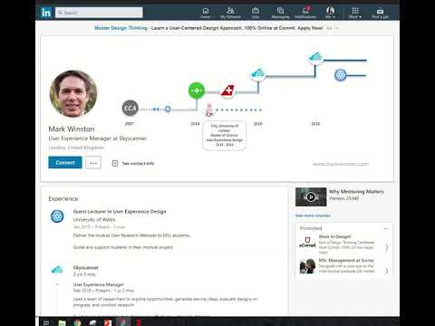 Interactive Timeline on LinkedIn - YouTube