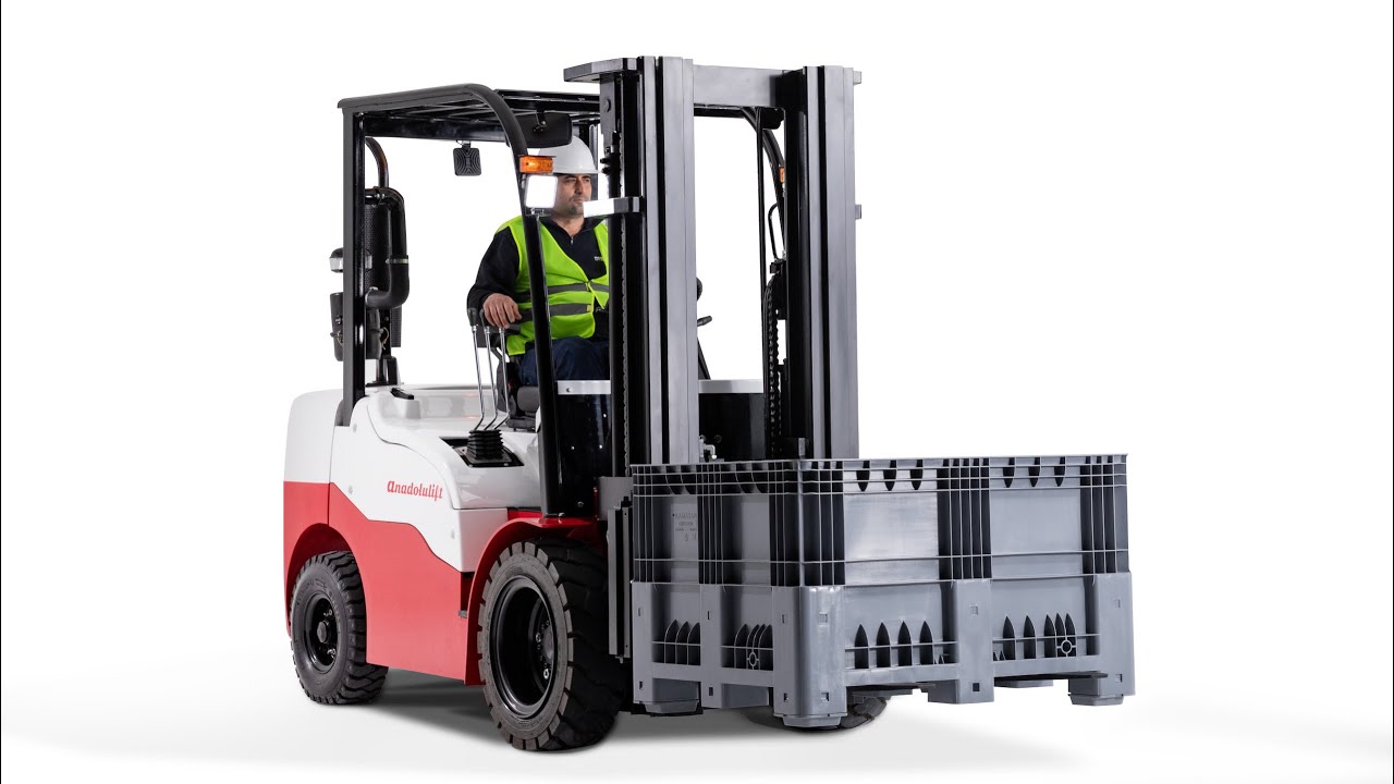 Modern Full Free View Triplex Forklift Mast - YouTube