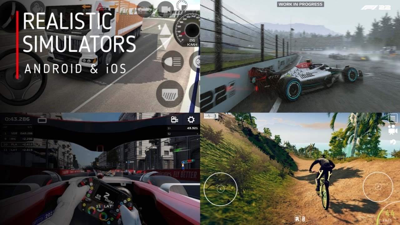 TOP 6 Best Realistic Simulator Games for Android & iOS 2022 - YouTube