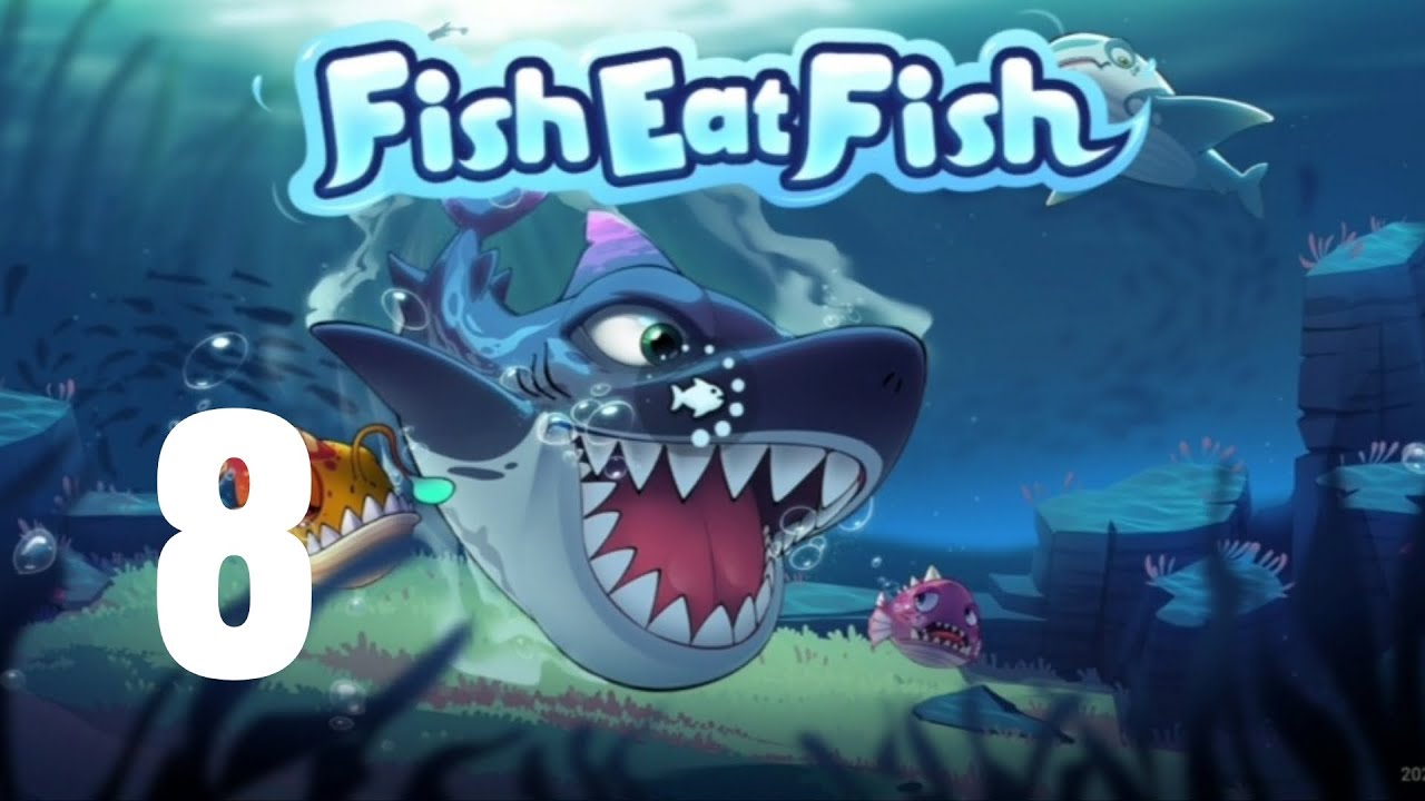 🐠 Fish Eat Fish.io:Hunger Games Walkthrough Part 8 | Mobile Gameplay ...
