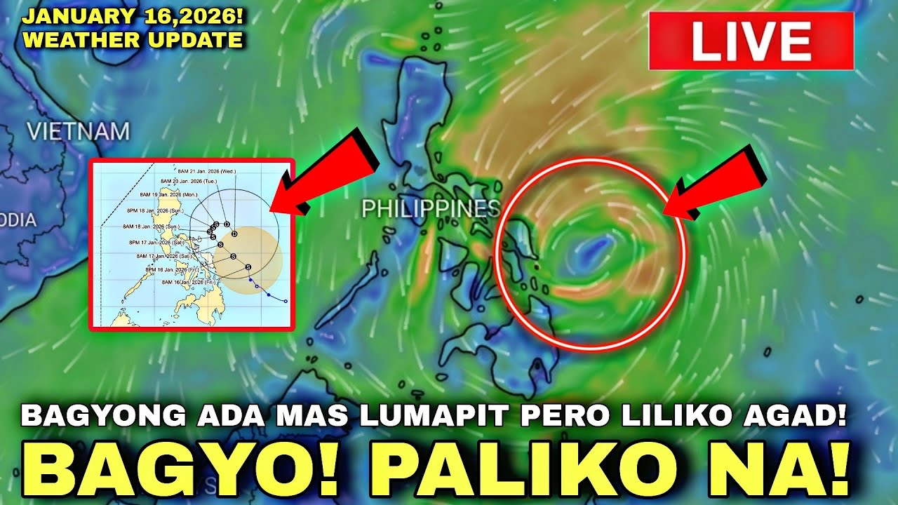 BAGYO UPDATE! Bagyong ADA PALIKO NA AT INIWASAN ANG BICOL REGION! - YouTube