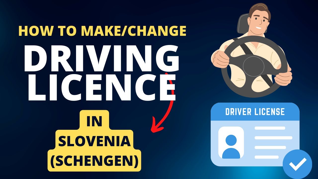 How to get or Change Driving License in Slovenia | RS16 - YouTube